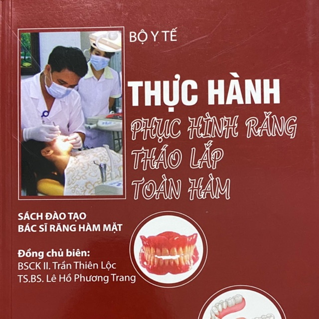 Sách phục hình răng tháo lắp toàn hàm cho bạn những thông tin gì?